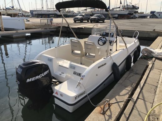 Alugar Lancha Quicksilver 535 Open (2012) em Saint-Cyprien Plage ...