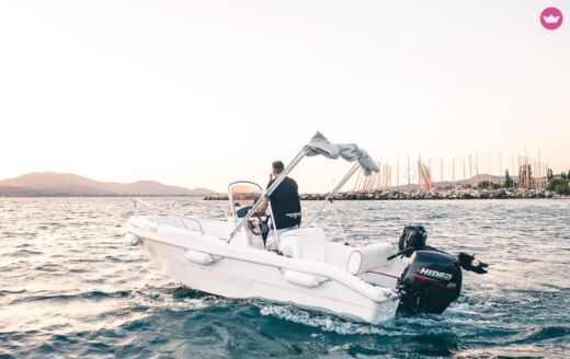 Charter Blue And Blue 5M Boat without licence (2022) in Palairos ...