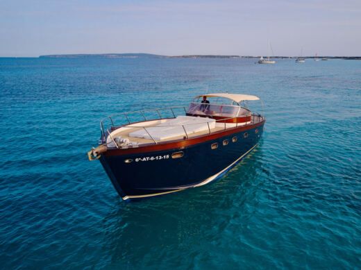 Rent Patrone Moreno Open 42 Motorboat (2004) in Sant Antoni de Portmany ...
