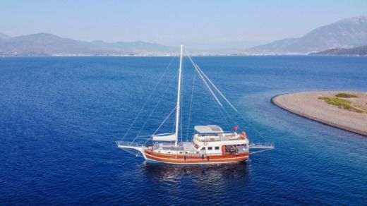 Charter Luxury Custom Built Gulet With A Capacity Of 8 Ketch Gulet ...