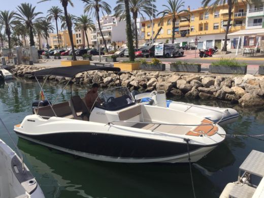 Rent Quicksilver Activ 605 Open Motorboat (2023) in Caleta de Velez ...