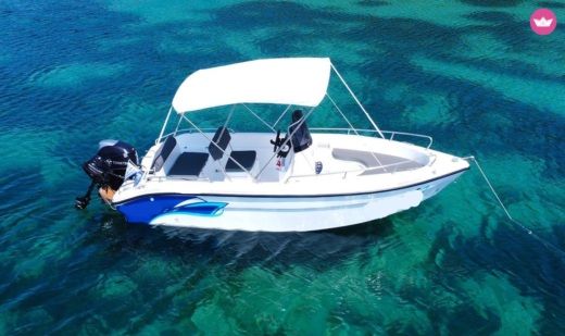 Charter Poseidon Blue Water 170 Boat without licence (2024) in Nea ...
