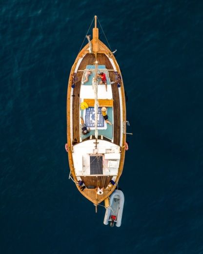 Charter Wooden Traditional-Style Boat 2018 Sailboat (1978) in Mykonos ...