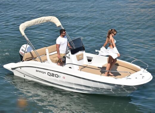 Charter Barqa Q20 Motorboat (2023) in Taormina - Click&Boat