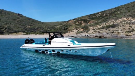 Rent Zen 40Ft Powered By 2X400Hp RIB (2024) in Paros - Click&Boat