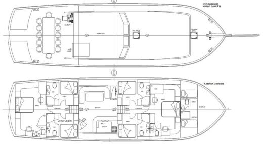 Marmaris: Czarteruj Gulet Custom Gulet (2014) - Click&Boat