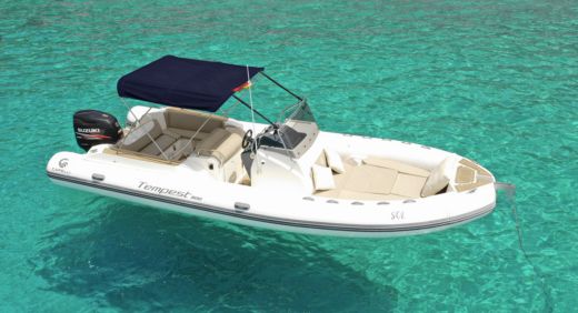 Location Semi-rigide Capelli Capelli Tempest 800 (2015) à Santa Eulalia ...