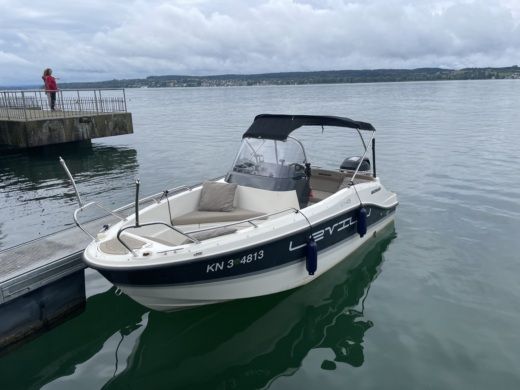 Miete Motorboot Quicksilver Activ Open 455 (2017) in Überlingen - Click ...