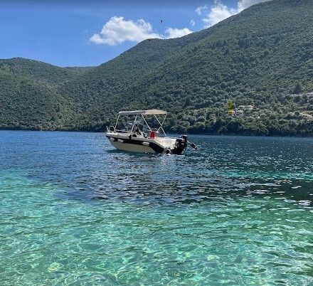 Rent Poseidon Blu Water Motorboat (2023) in Lefkada - Click&Boat