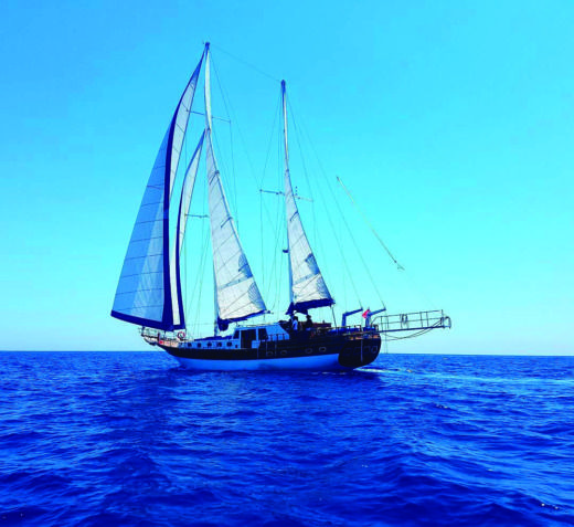 Charter Turkish Gulet Two Masts Ketch Sailing yacht (1998) in Finike ...