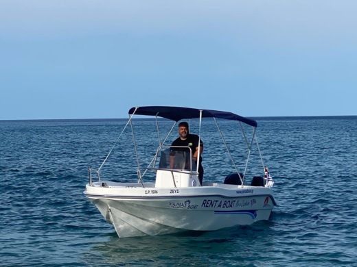 Charter Proteus Limeni Motorboat (2022) in Stegna, Rhodes - Click&Boat