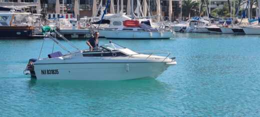 Location Bateau à moteur Jeanneau Leader 550 (1993) à Golfe Juan ...