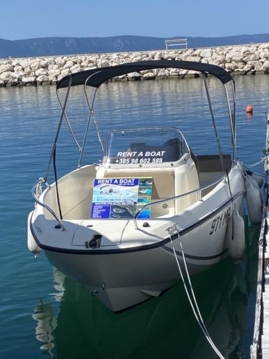 Rent Quicksilver Activ Open 555 Motorboat (2017) in Podgora, Split ...