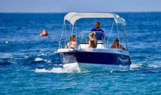 Charter Olympic 580 Cc Motorboat (2019) in Corfu - Click&Boat