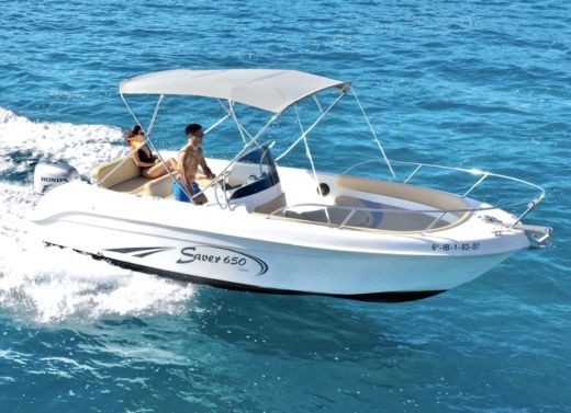 Miete Motorboot Saver 650 Open (2007) in Ibiza - Click&Boat
