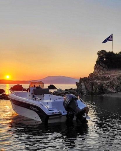 Rent Poseidon Blu Water 185 Motorboat (2022) in Santorini - Click&Boat