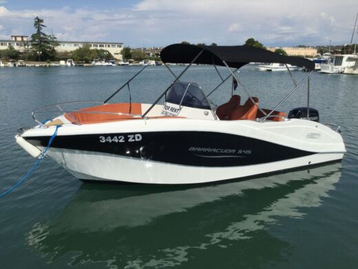 Charter Barracuda 545 Motorboat (2023) in Betina - Click&Boat