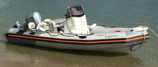 Location Semi-rigide Zodiac Pro Open 550 (2014) à Arzon - Click&Boat
