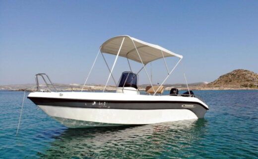 Miete Boot ohne Führerschein Poseidon Blue Water 170 (2022) in Rhodos ...