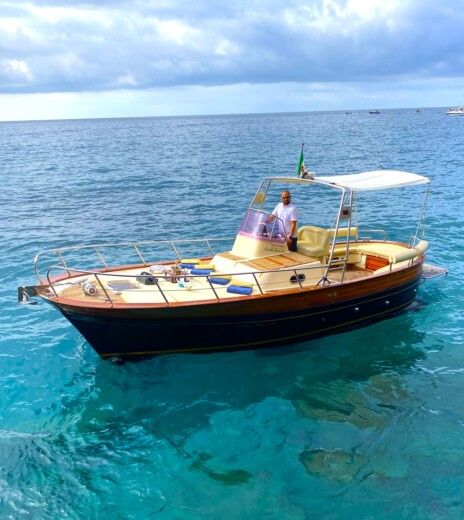 Rent Fratelli Aprea Sorrento 7,65 Open Cruise Motorboat (2007) in ...