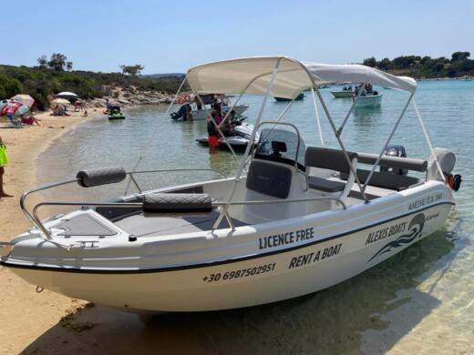 Charter Alexis Boats Luxury Boat Karel Paxos 170 Boat without licence ...