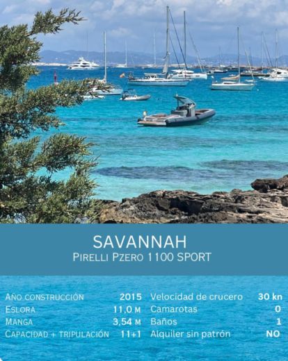 Location Semi-rigide Pirelli Pzero 1100 Sport (2018) à Ibiza - Click&Boat