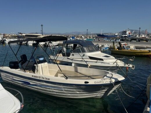 Charter Poseidon 550 Motorboat (2021) in Heraklion - Click&Boat