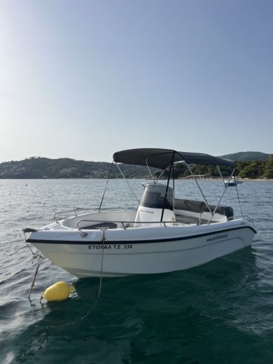 Charter Poseidon Blu Water 170 Boat without licence (2024) in Skiathos ...
