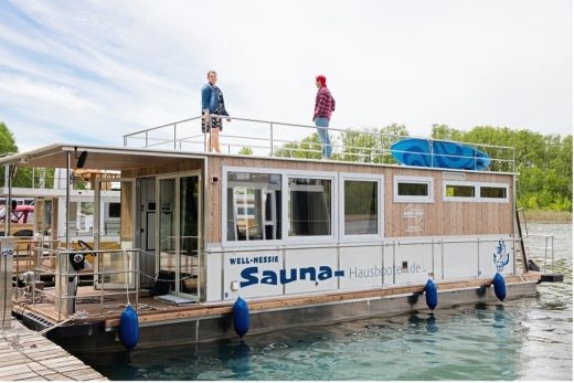 Miete Hausboot Kuhnle-Tours Sauna-Hausboot (Hmr) (0) in Rechlin - Click&Boat