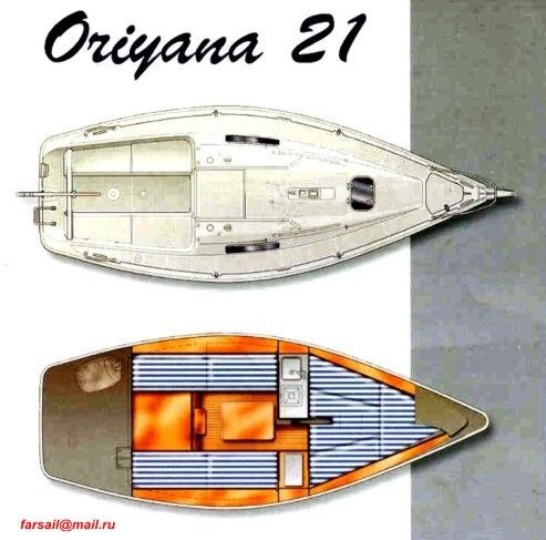 Rent Oriyana 21 Motorboat (2006) in Kherson - Click&Boat