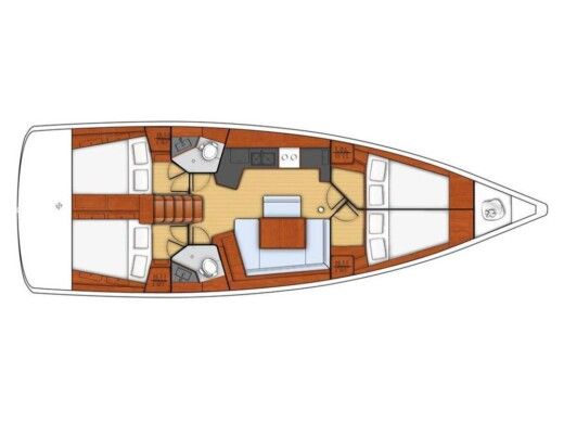 Rent Oceanis 45 Sailboat (2017) in Pomer - Click&Boat