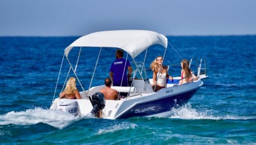 Charter Olympic 580 Cc Motorboat (2018) in Corfu - Click&Boat